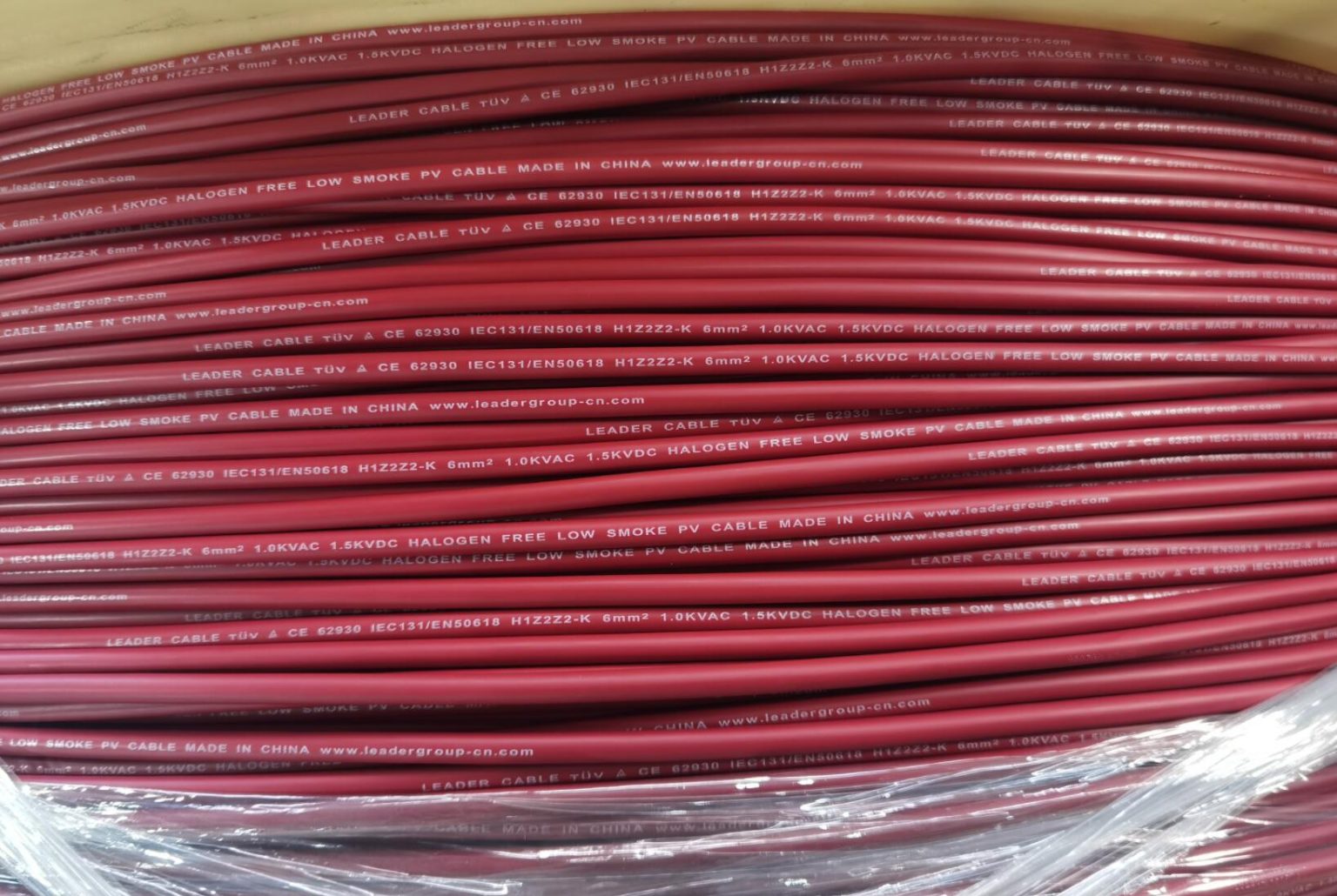 Leader Solar Cable Packing and Details - LEADER CABLE