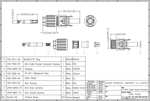 MC4 Connector | China MC4 Connector Bulk Manufacturer
